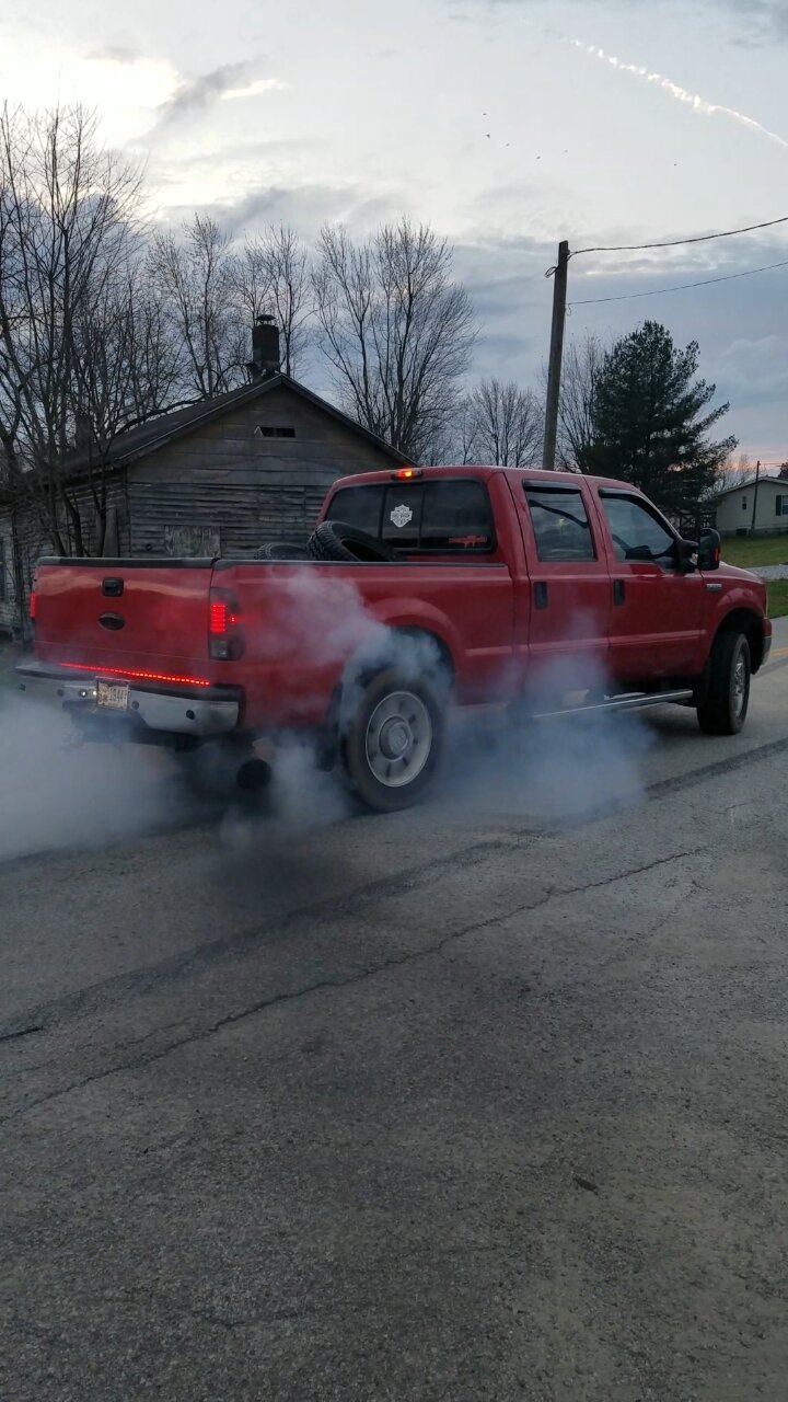 6.0 powerstroke big burnout