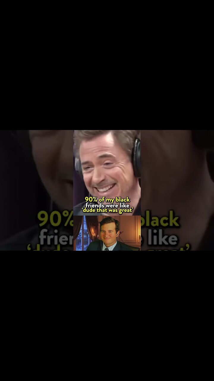 Robert Downey Jr. and Joe Rogan on Tropic Thunder Robert Downey Jr. and Joe Rogan on Tropic Thunder