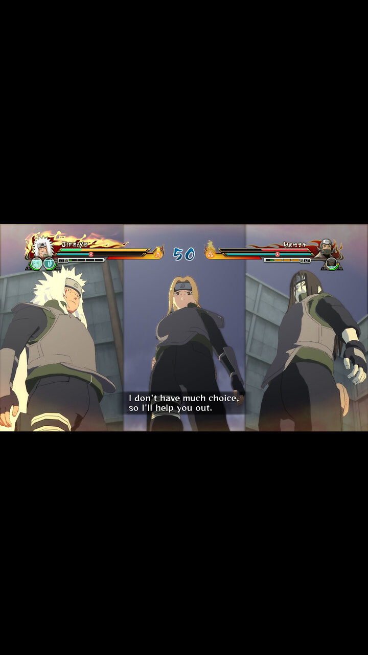 THE LEGENDARY SANNIN ULTIMATE TEAM JUTSU FIRE CRACKING HOLE OF WIND