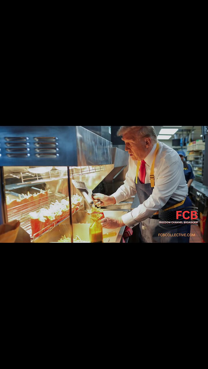 TRUMP FRY COOK FOR A DAY 10/20/24 FEASTERVILLE PA