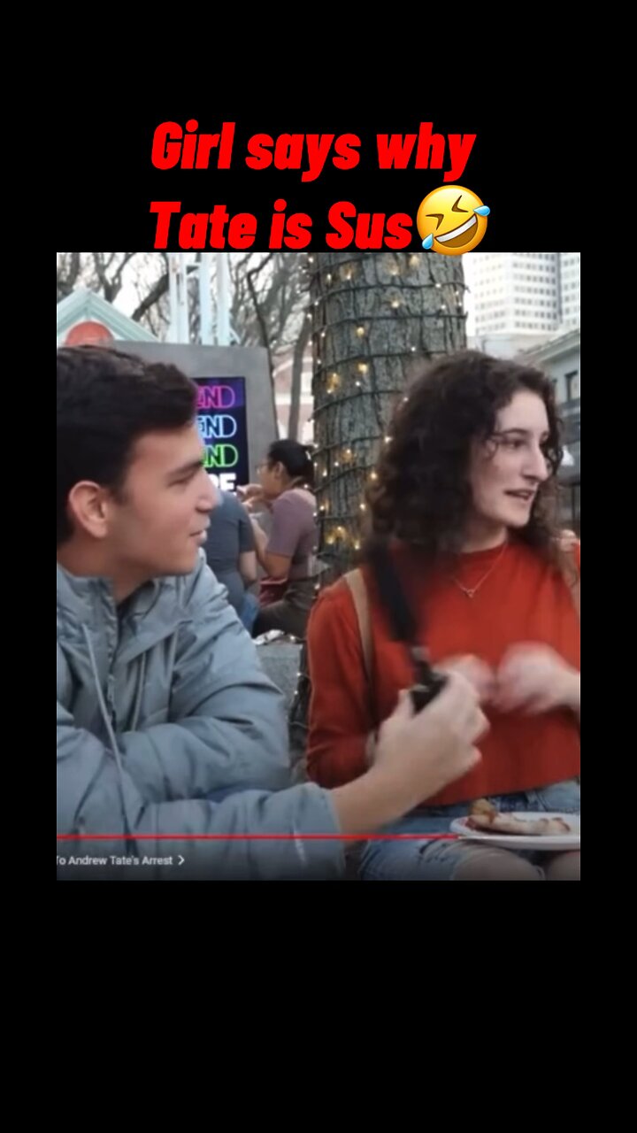 Girl Says TATE IS SUS??!!