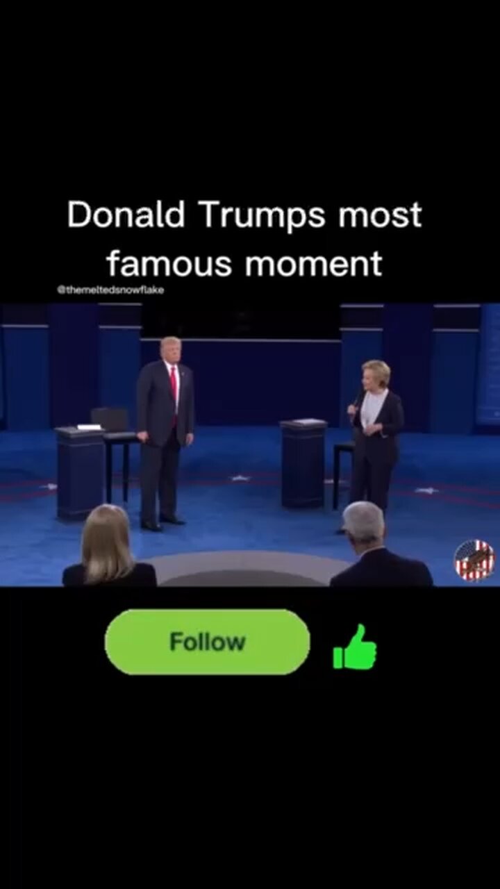 Donald Trumps most famous moment