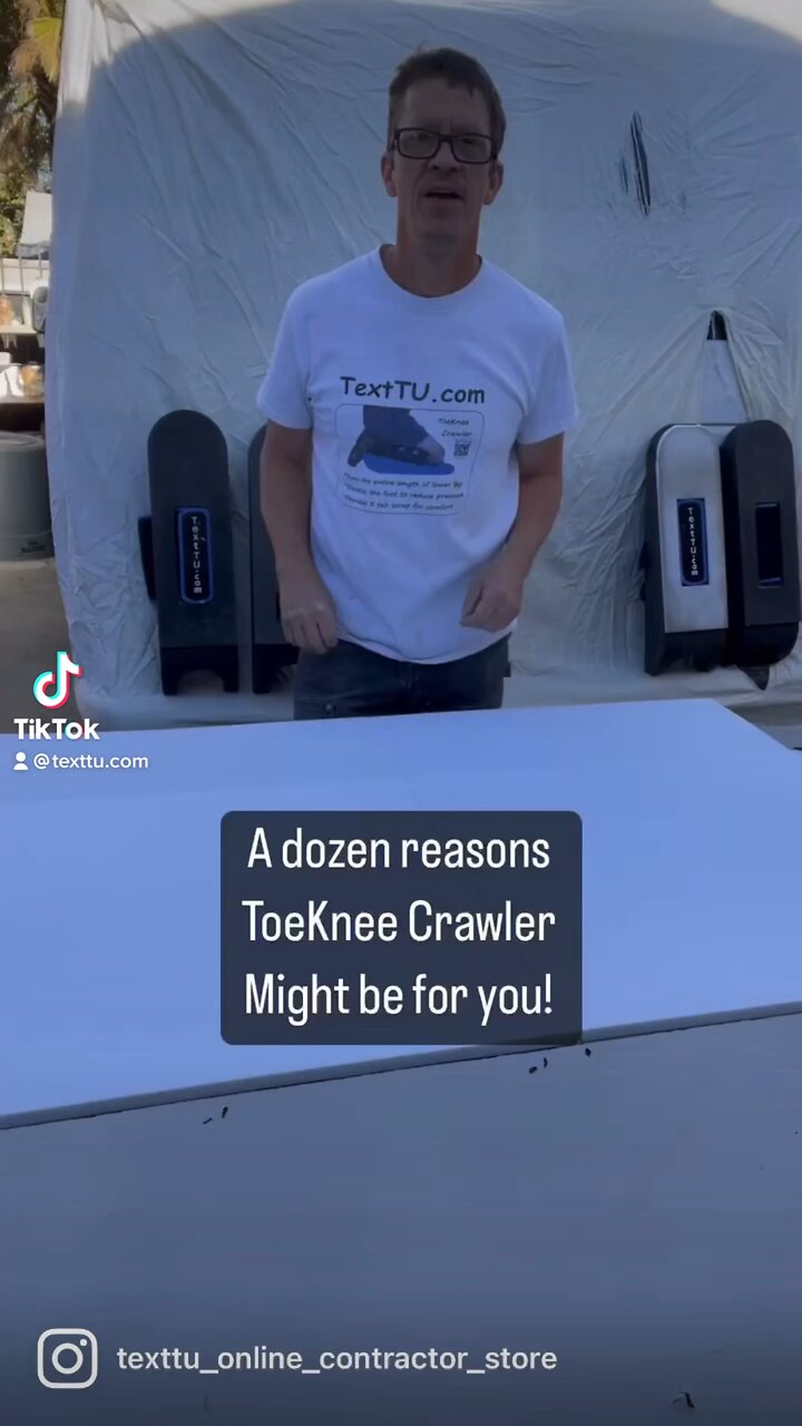 ToeKnee Crawler kneeling device