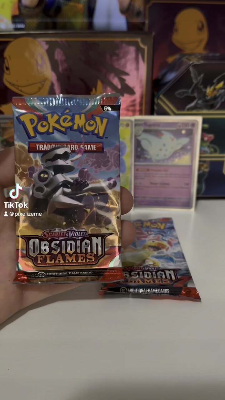 Pokemon Obsidian Flames Packs - Special Illustration Rare Charizard EX?