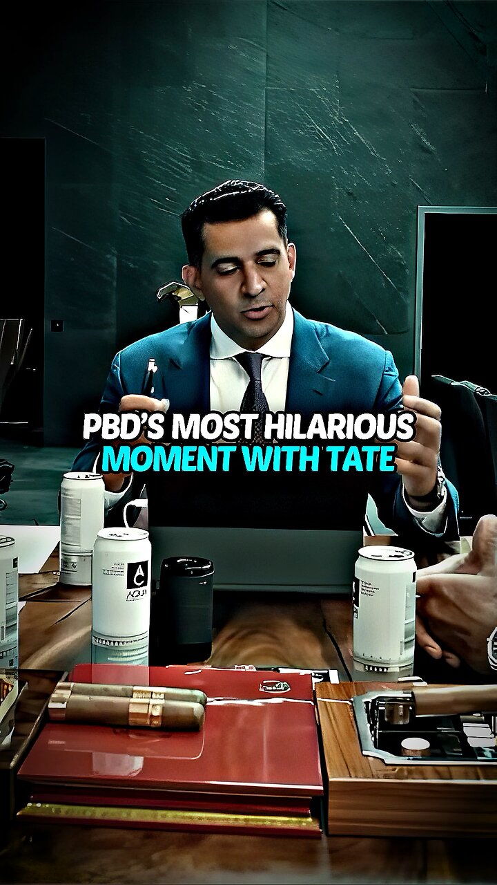 Patric Bet-David's gift to Andrew Tate for the interview.