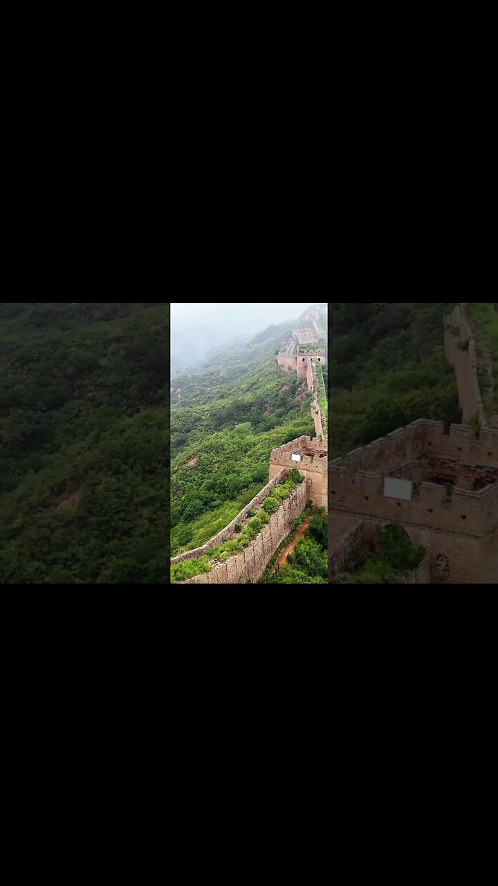 🌿🌿 The Great Wall from Above: A Spectacular Drone Flight over China's ...