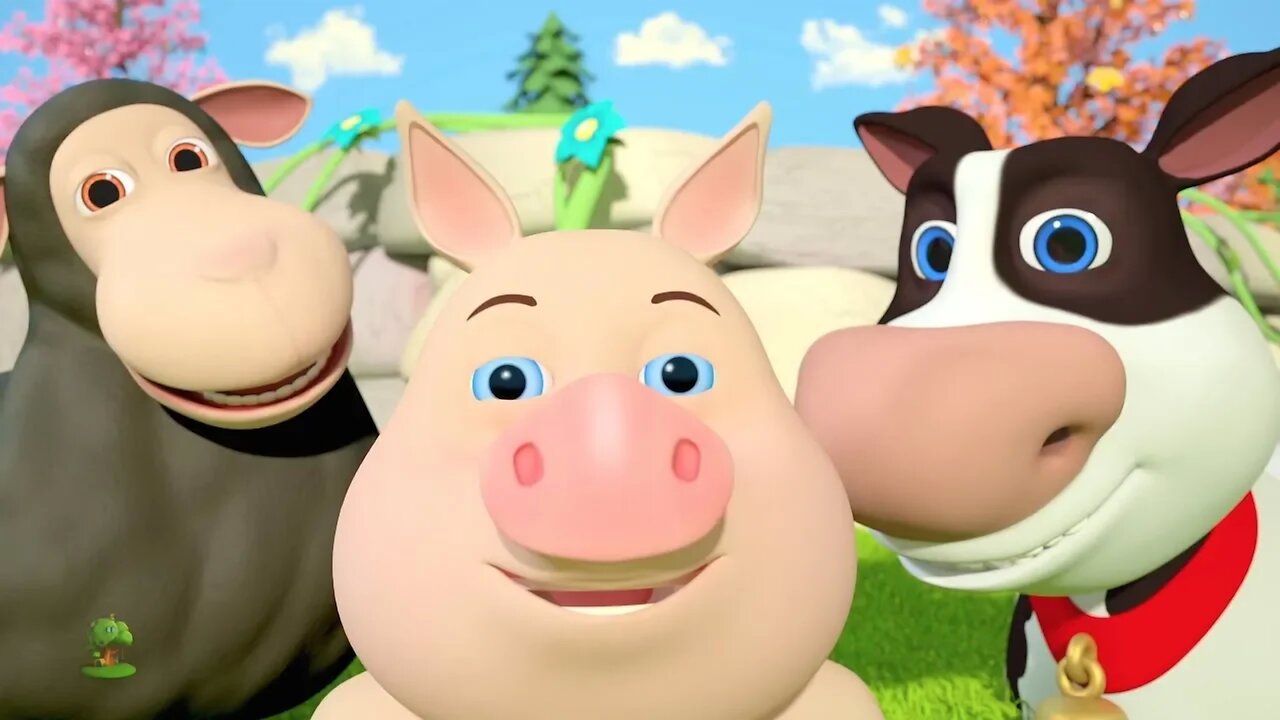 Old MacDonald | Kindergarten Nursery Rhymes for Babies| Cartoon Videos ...