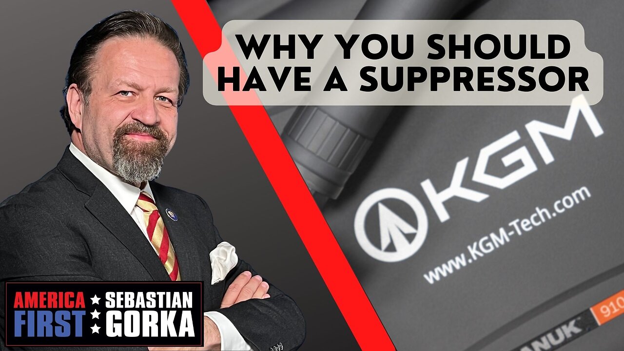 Why you should have a Suppressor. Richard Cope with Sebastian Gorka on ...