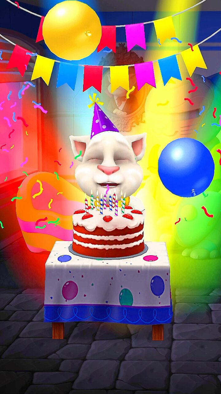 My Talking Tom Happy Birthday