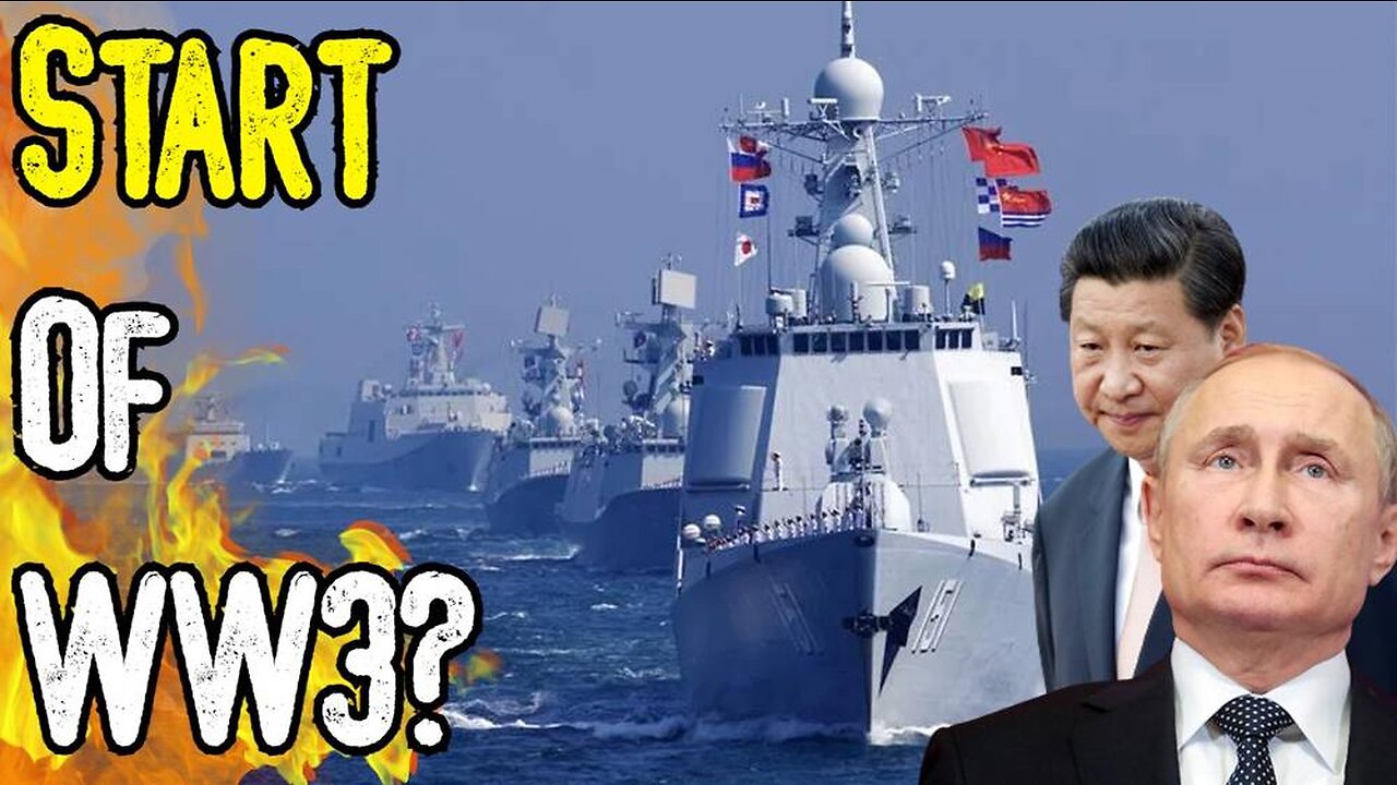 BREAKING: START OF WW3? - China & Russia Navy Fleets Near Alaska ...