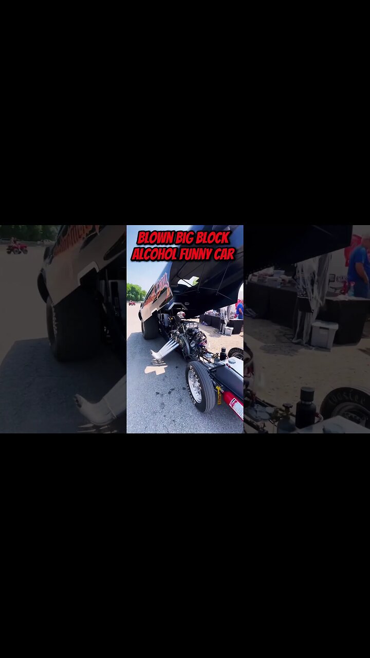 Blown Big Block Alcohol Funny Car! #shorts