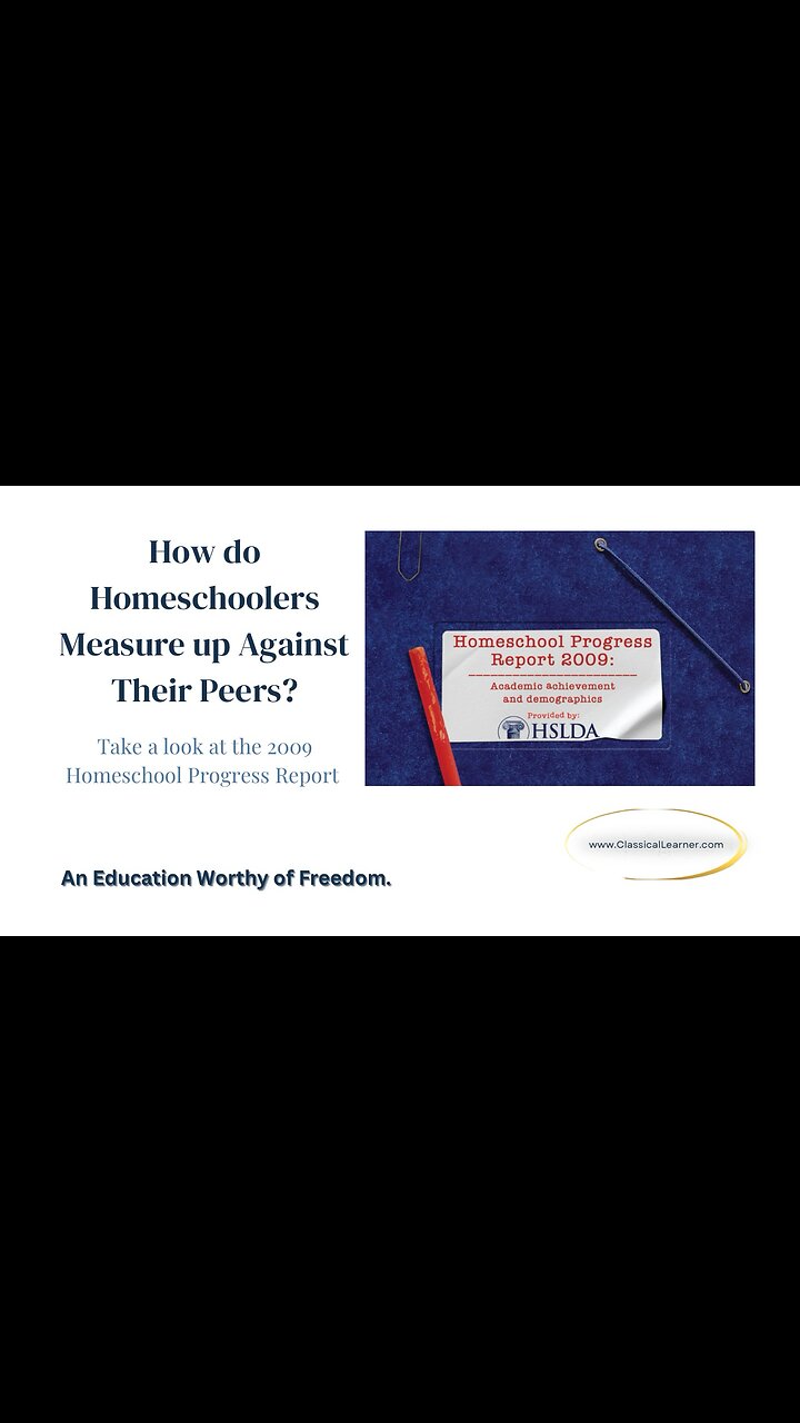 How do Homeschoolers Measure up Against Their Peers?