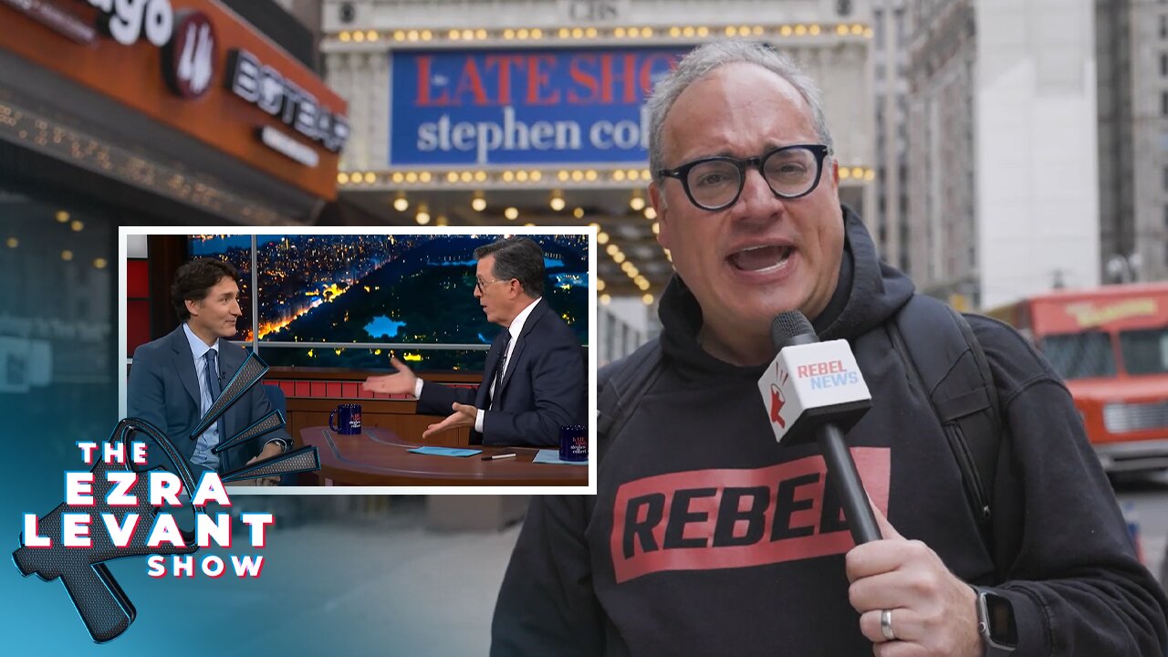 Trudeau finds solace in NYC during softball interview with Stephen Colbert