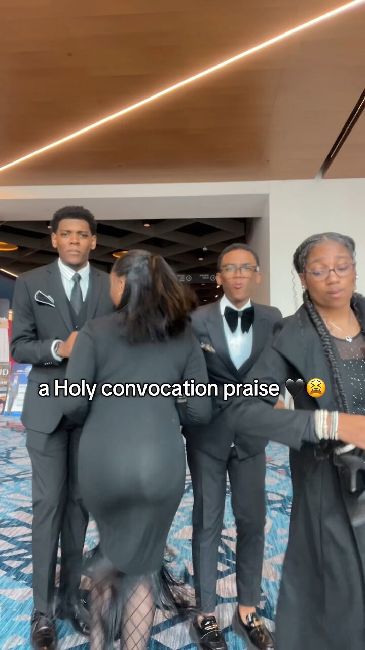 COGIC Convocation Hallway Praise Break 2024 💃🏽🕺🏽