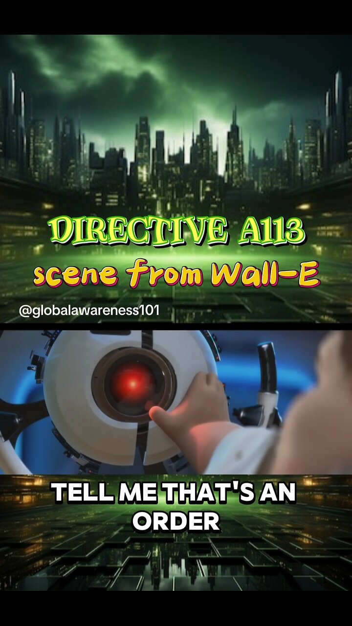 Here's a scene from Wall-E, Directive A-113 Autopilot