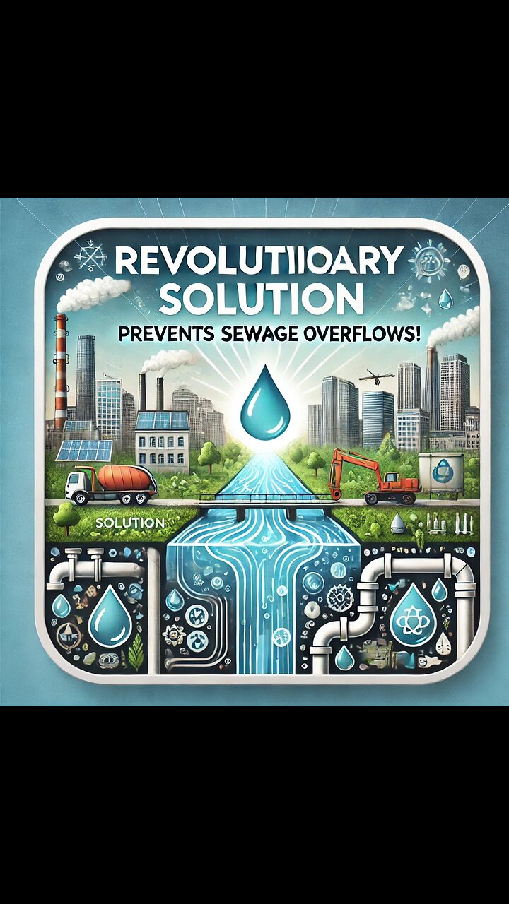 Revolutionary Solution 🌍 Prevents Sewage Overflows! 💧