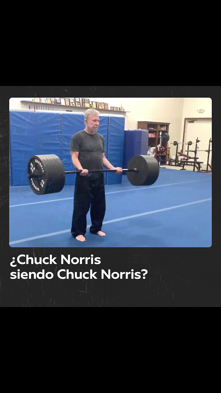 Así luce Chuck Norris a sus 84 años