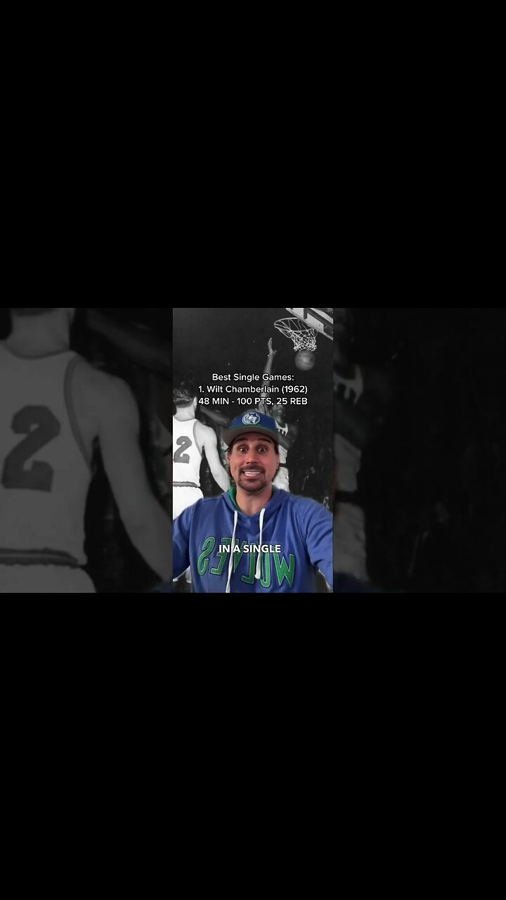 Wilt Chamberlain Stat Machine #shorts