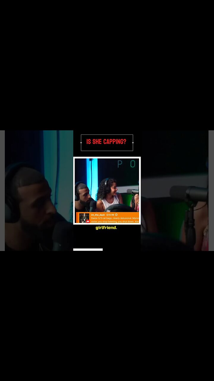 Is she capping?