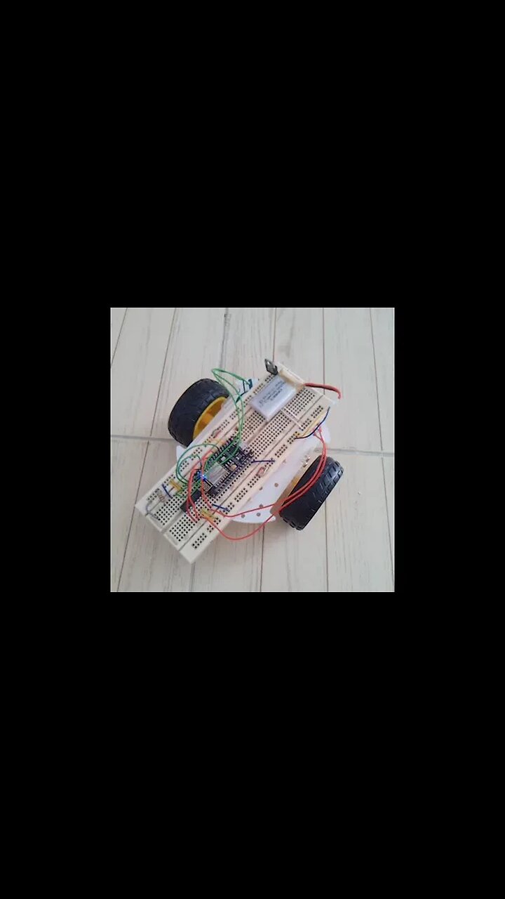 Arduino ESP8266 Robot Car Two DC Motors Spinning