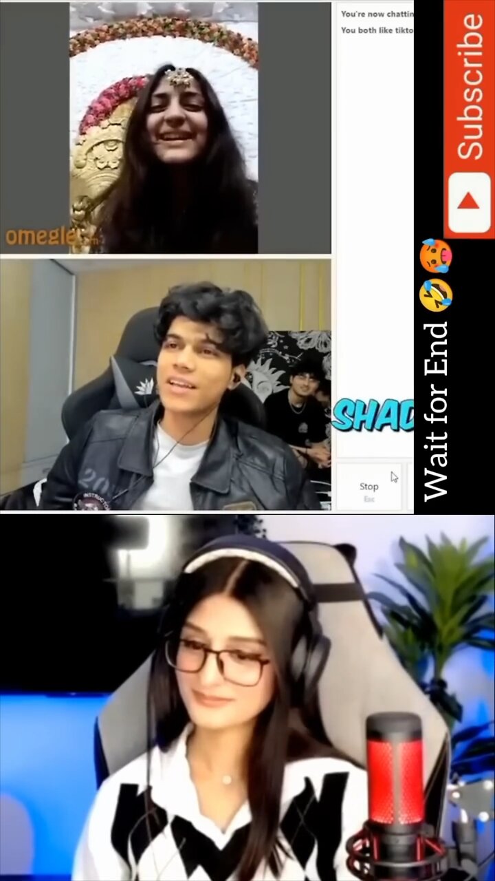 Adarshuc funny clips 😄😎||#omegle #shorts #Memes