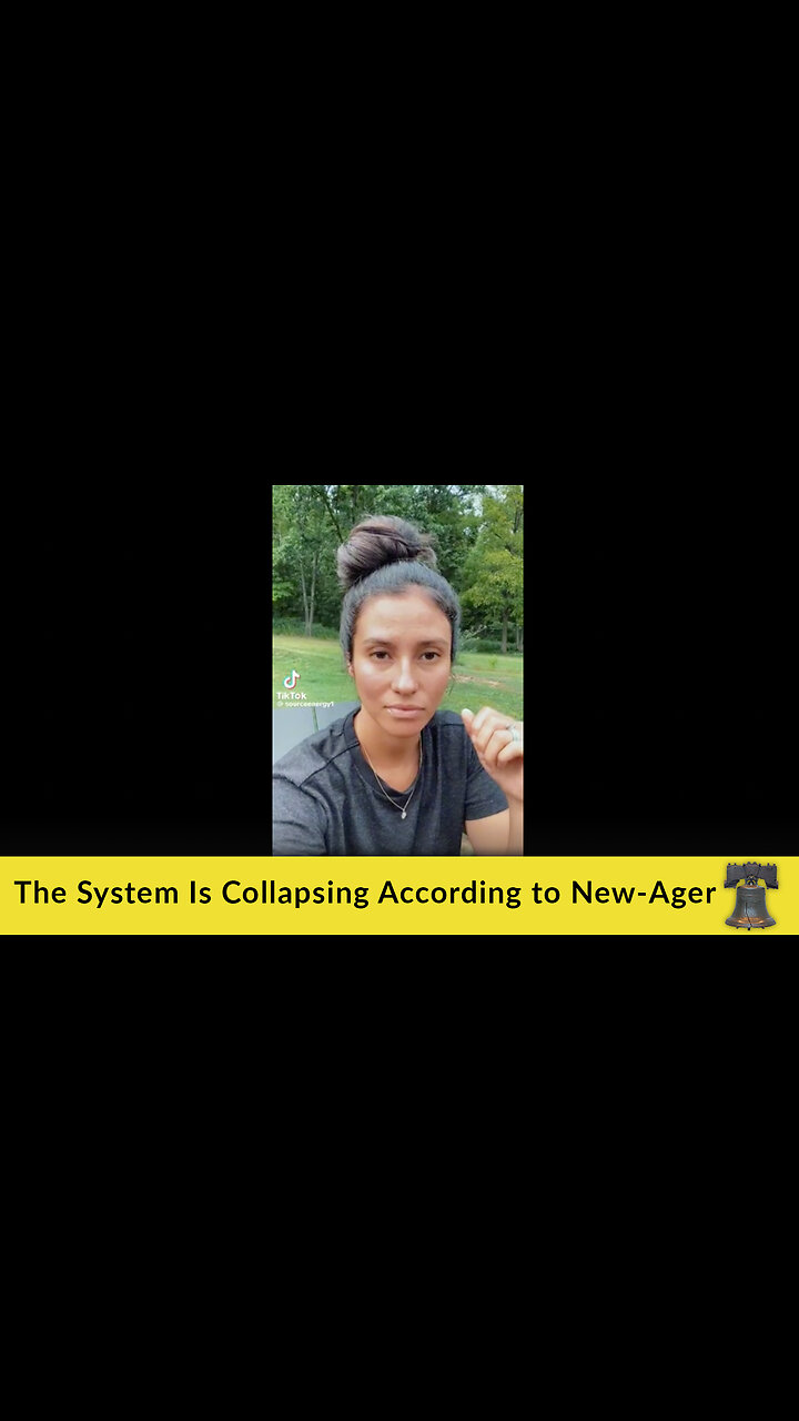 The System Is Collapsing According to New-Ager