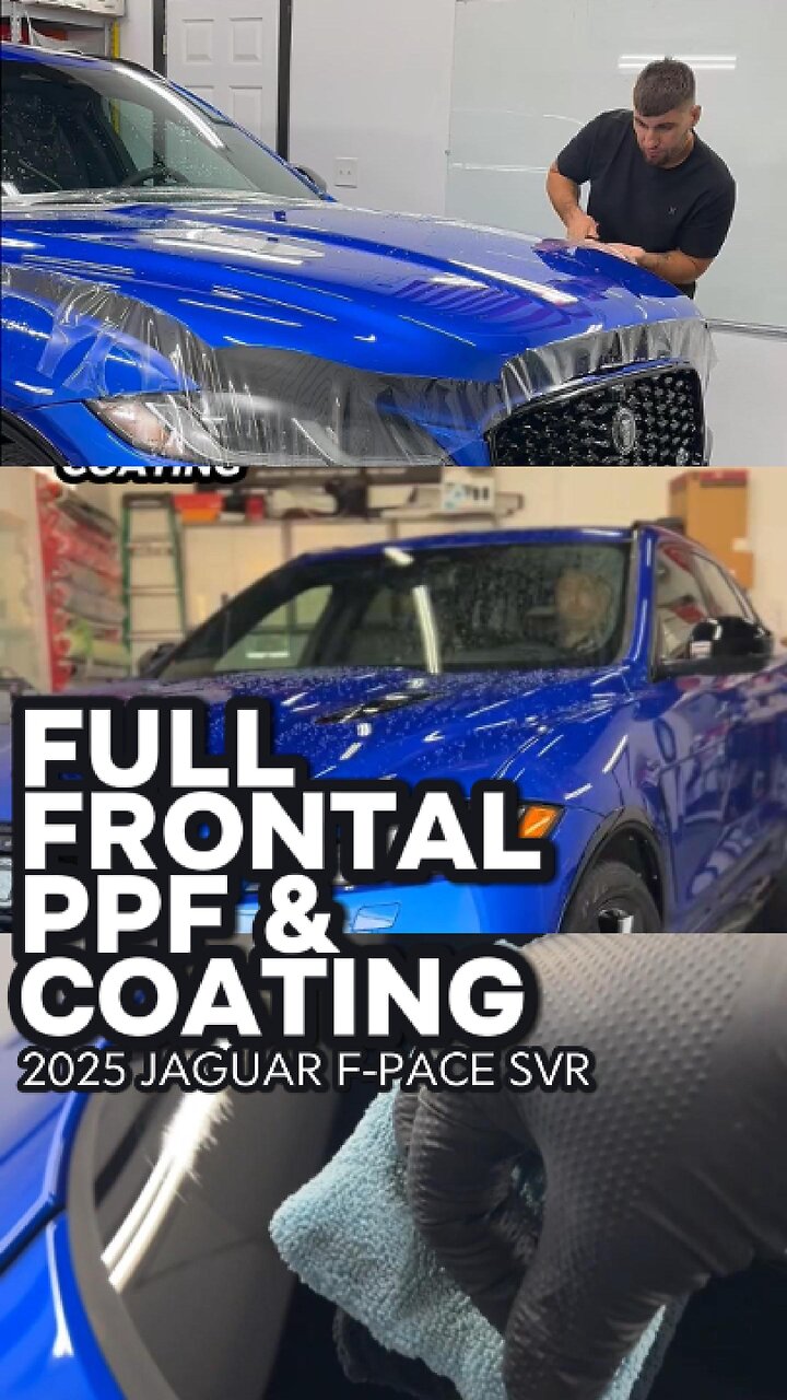 2025 Jaguar F-Pace SVR | PPF, Paint Correction & Ceramic Coating
