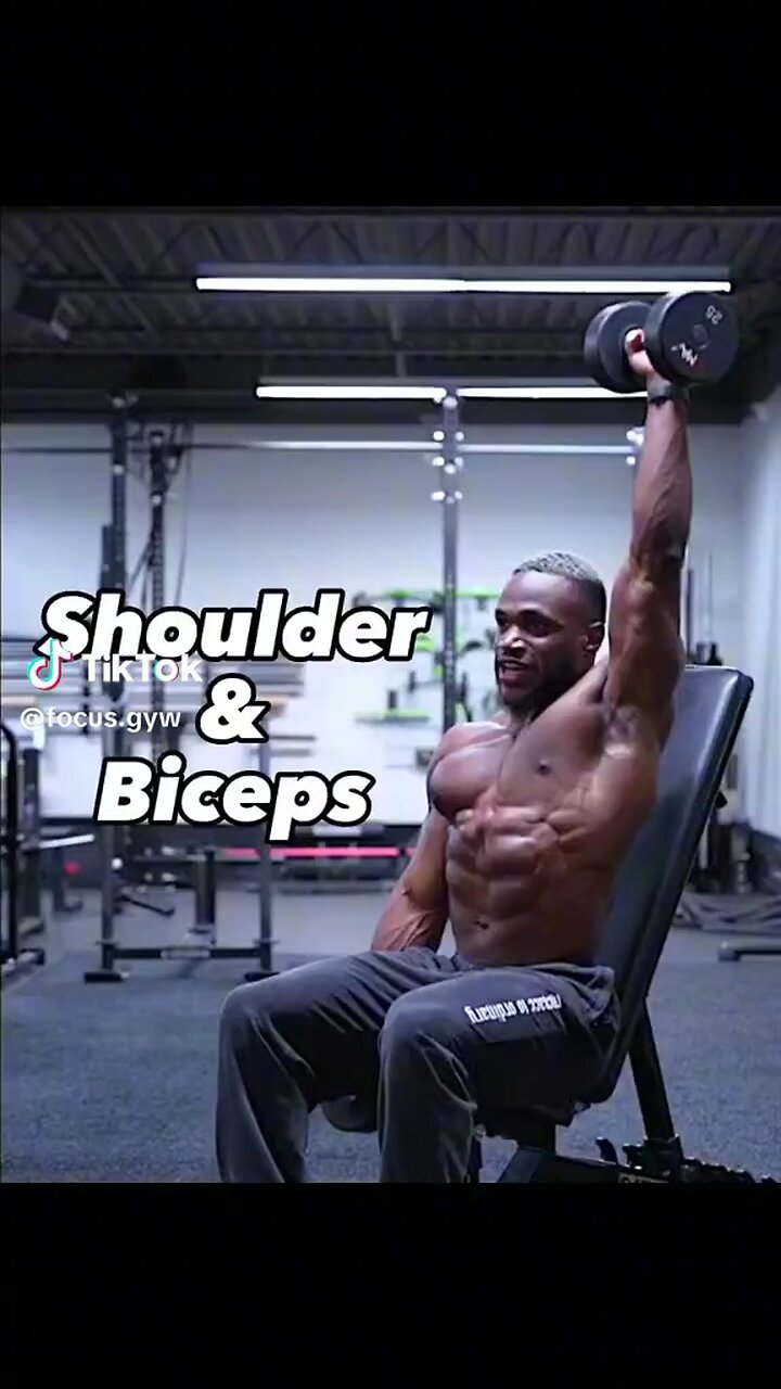 Shoulder and Biceps Workout