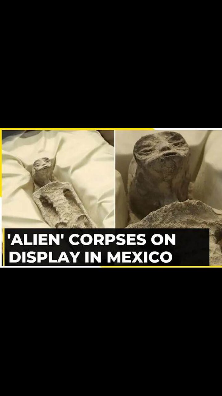 1000-Year-Old Alien Bodies Unveiled at Mexican Congressional Hearing