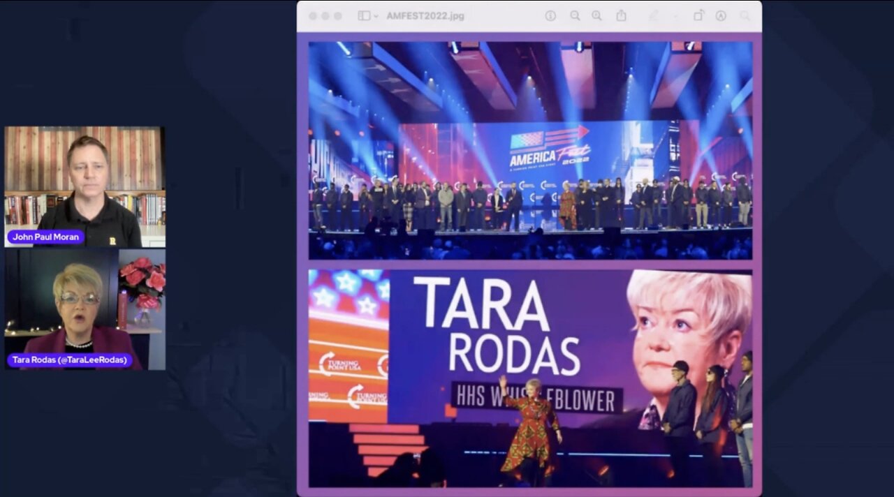 Tara Rodas, HHS Whistleblower, on John Paul Moran's "THEM vs YOU" Show ...