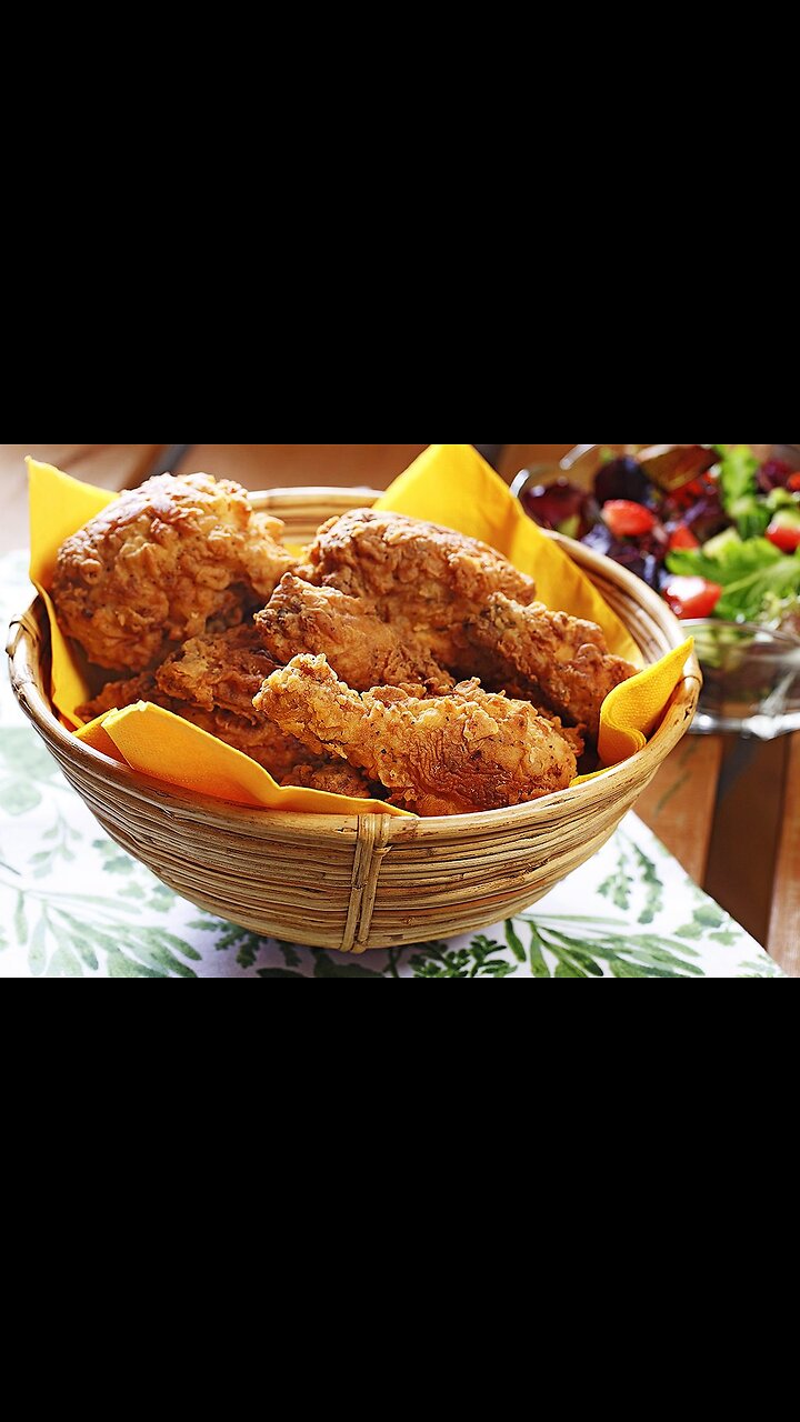 Crispy Fried Chicken ASMR Cooking #chicken #shorts #food #cooking #asmr ...