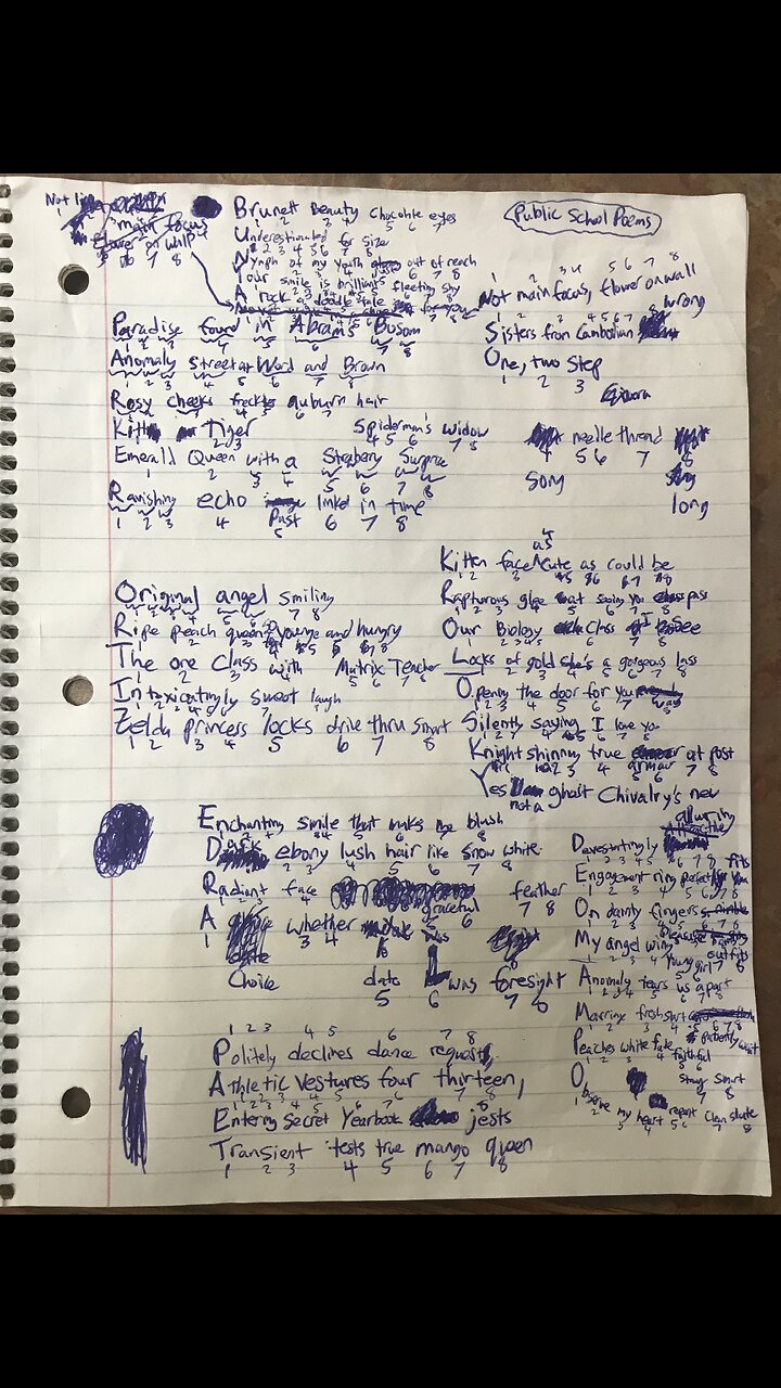 (16) Temporal Fossil Poems