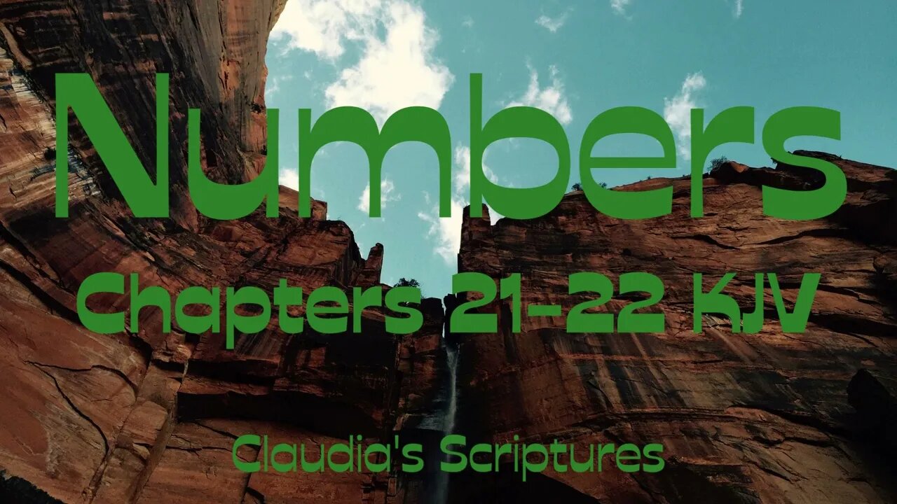 The Bible Series Bible Book Numbers Chapters 21-22 Audio