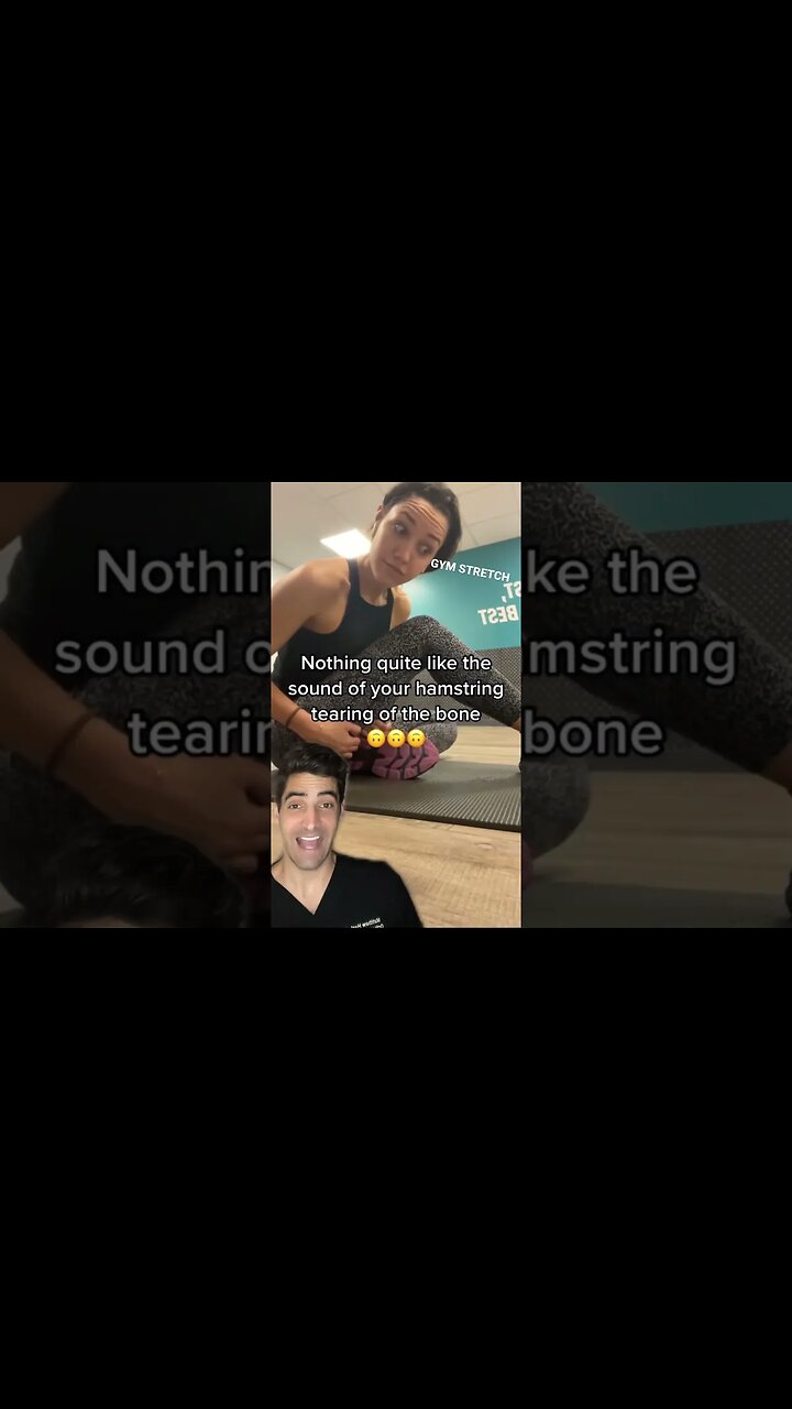 Hamstring Tear During Gym Stretch