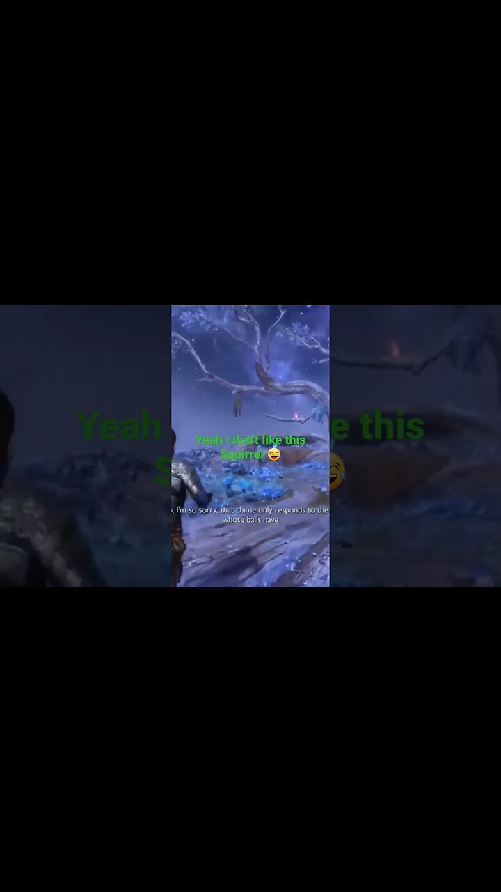 Bitter The Squirrel Roasting 🔥🔥#Atreus #godofwarragnarok #endgame # ...