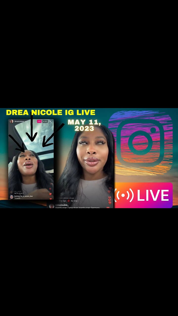 DREANICOLEEE IG LIVE: Drea Nicole Answers Questions From Her Live Chat ...