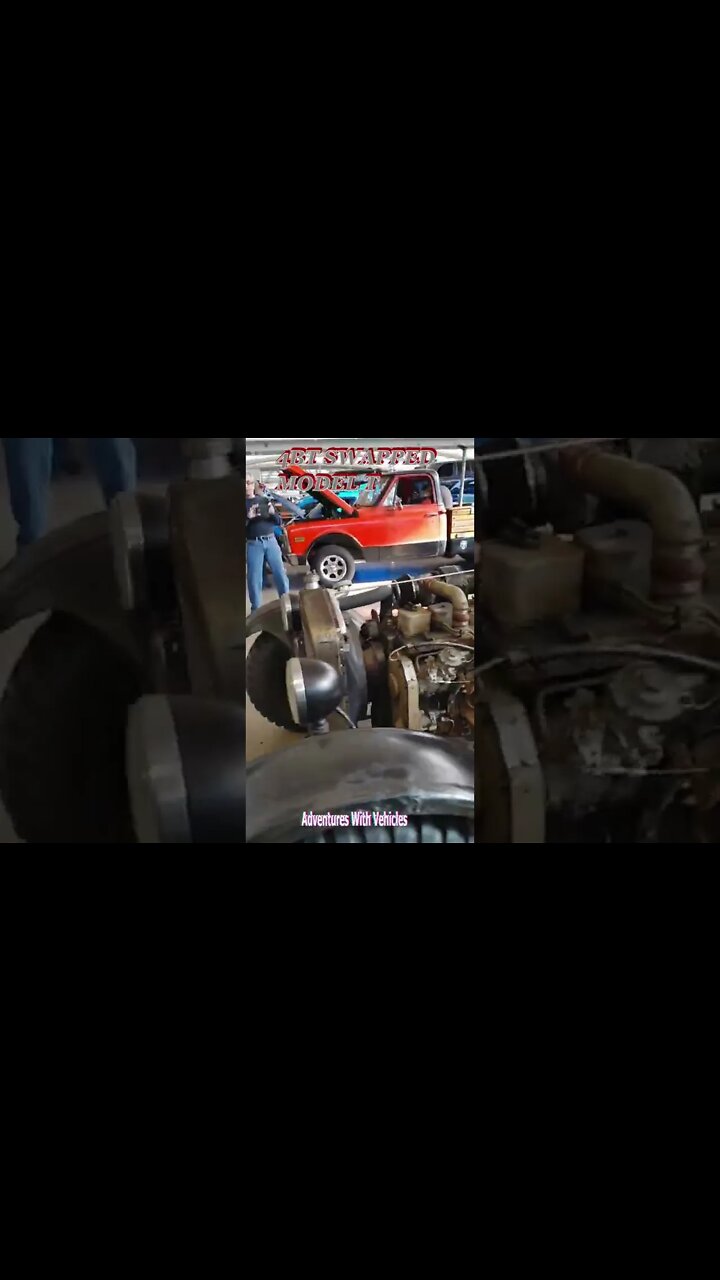 CUMMINS SWAPPED MODEL T
