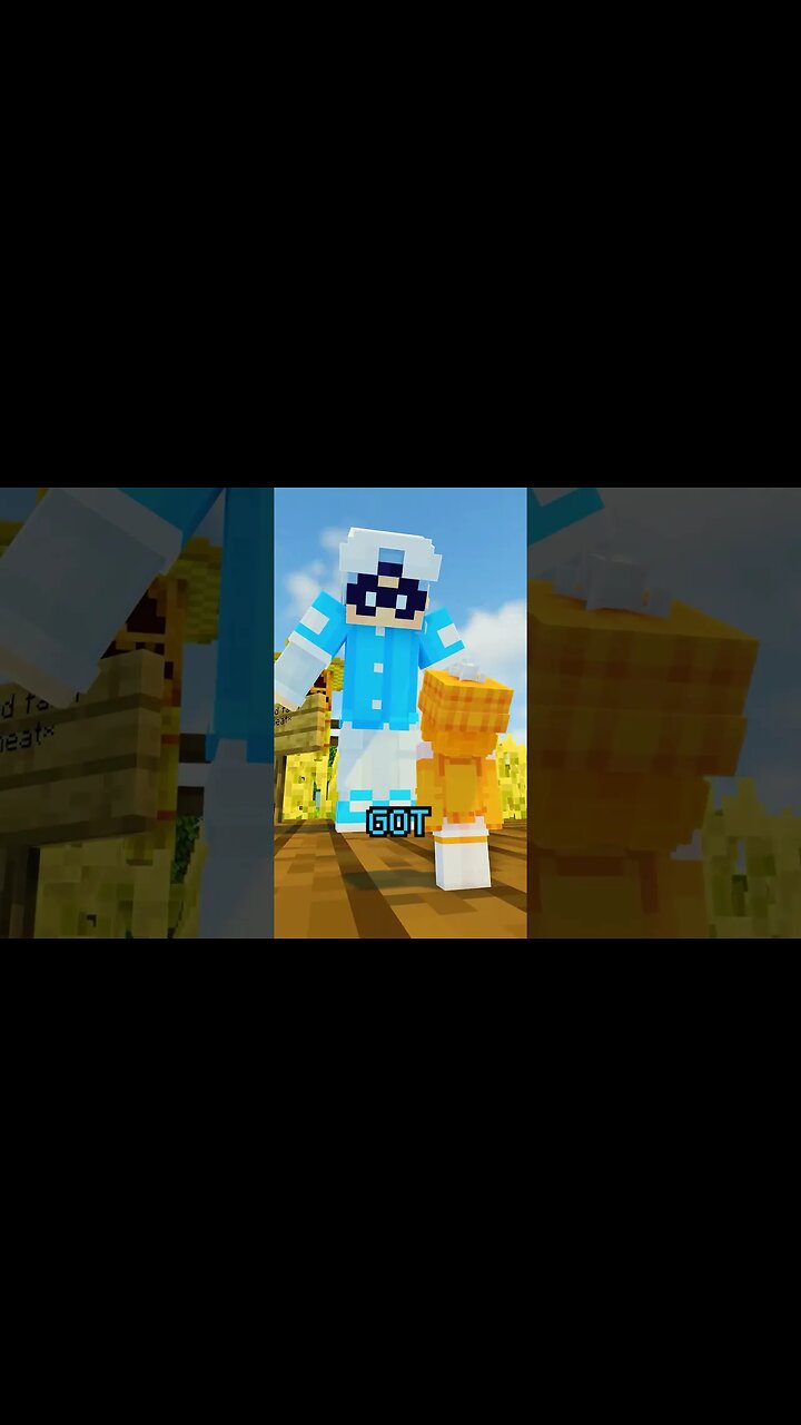 Oxy is TINY in Minecraft #shorts