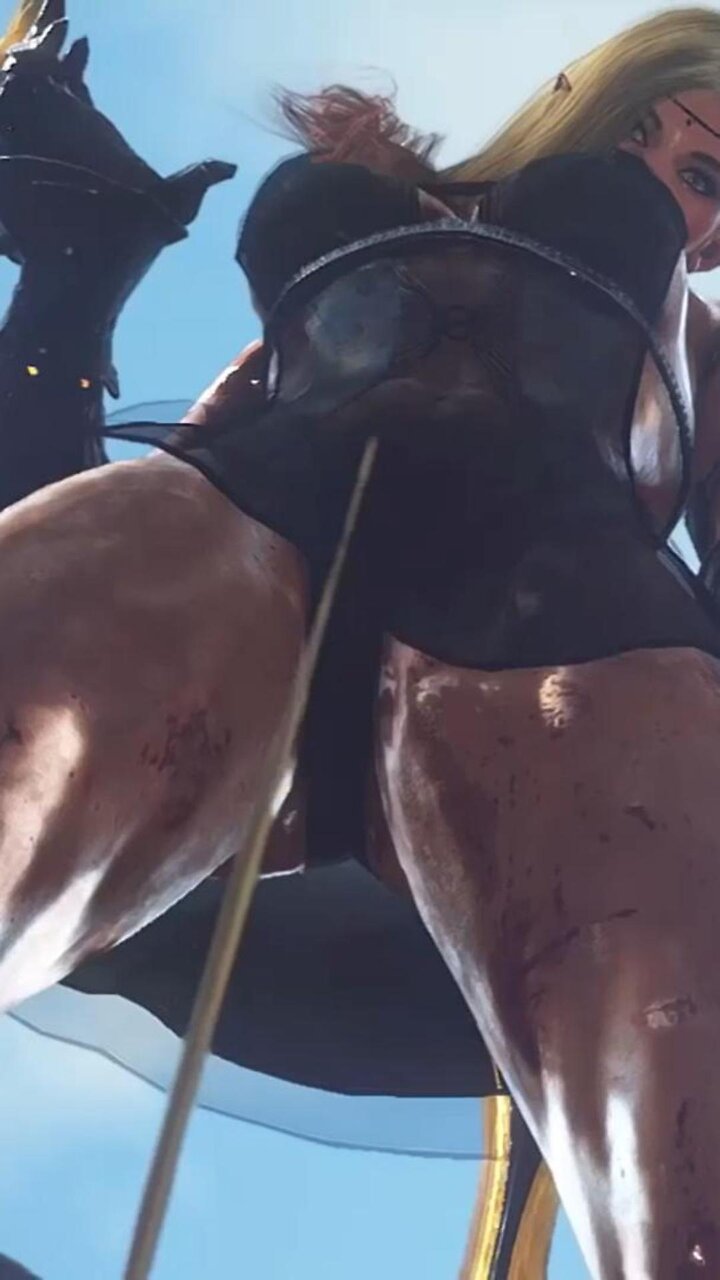 Deadly Sexy DK Upskirt Combos: Defeating Boss Evergart in Black Desert Online