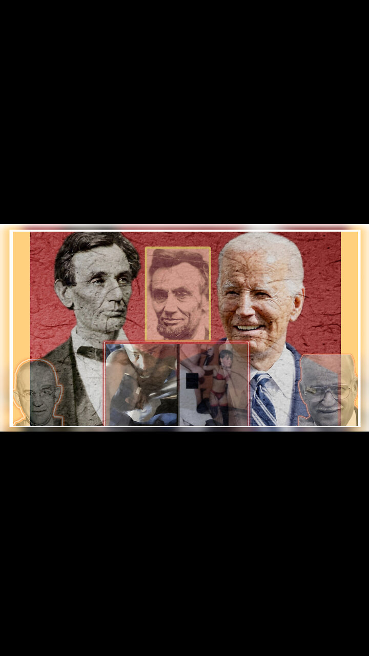 《PRESIDENT JOE BIDEN AKA SLEEPY😴JOE》~ FOLLOWS ABRAHAM LINCOLN FOOTSTEPS ...