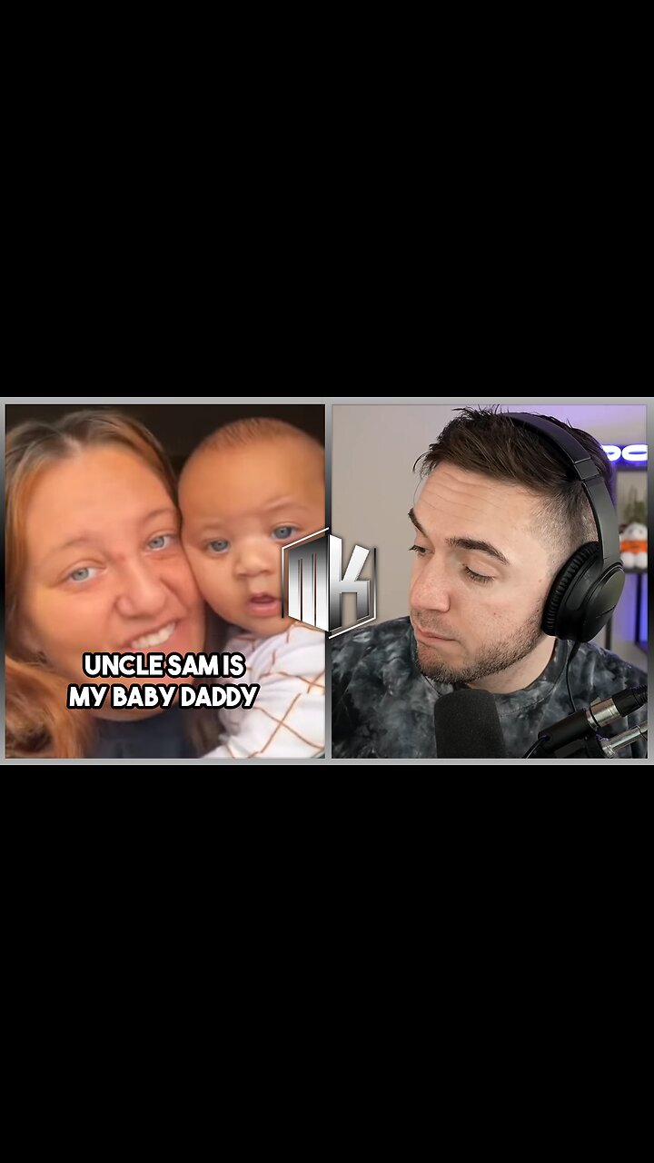 Uncle Sam Is Her "Baby Daddy"