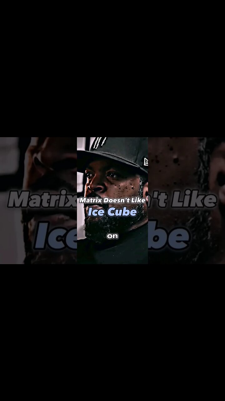 🔥Matrix Doesn't Like Ice Cube💀 @TuckerCarlson_ #icecube #shorts