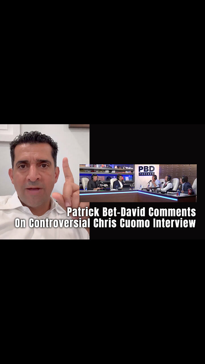 Patrick Bet-David Comments On Controversial Chris Cuomo Interview