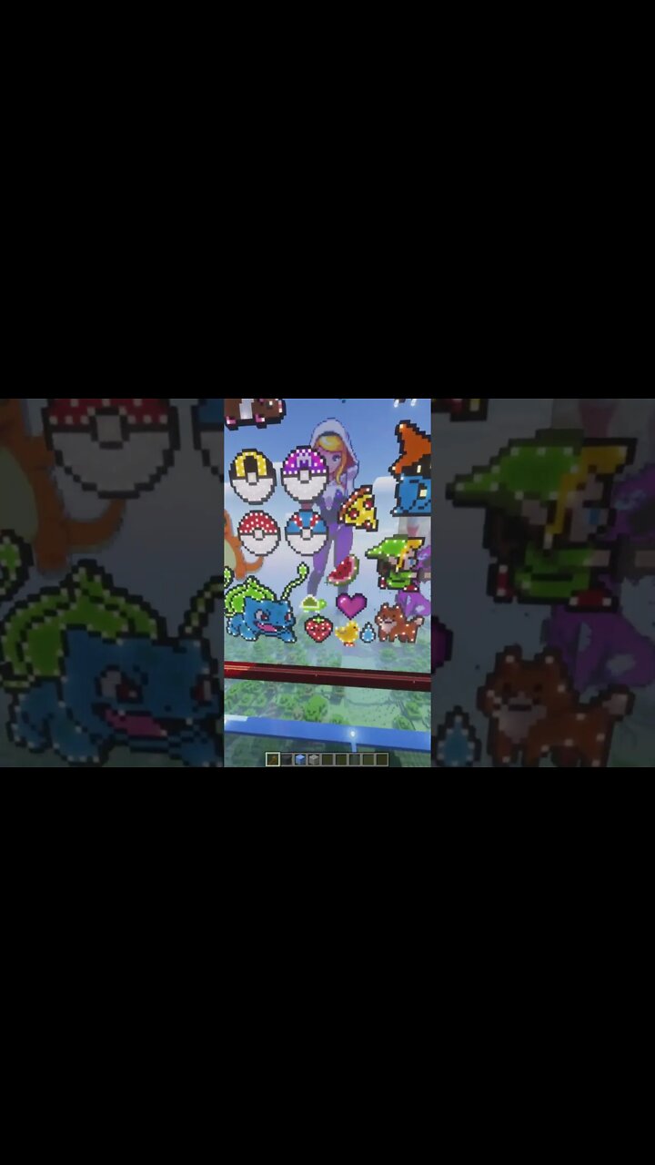 What shall we build next? ⛏🧱 Minecraft Bedrock & Java Pixel Art Survival Multiplayer Server MC SMP