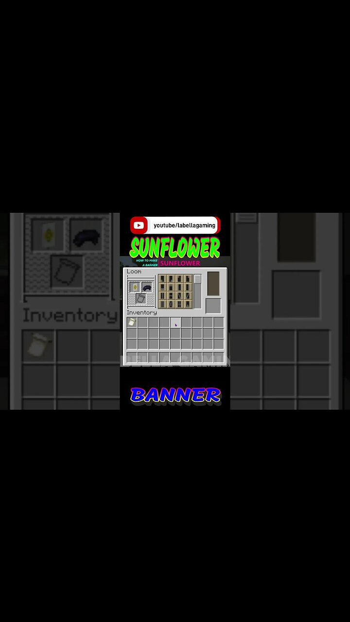Sunflower Banner | Minecraft