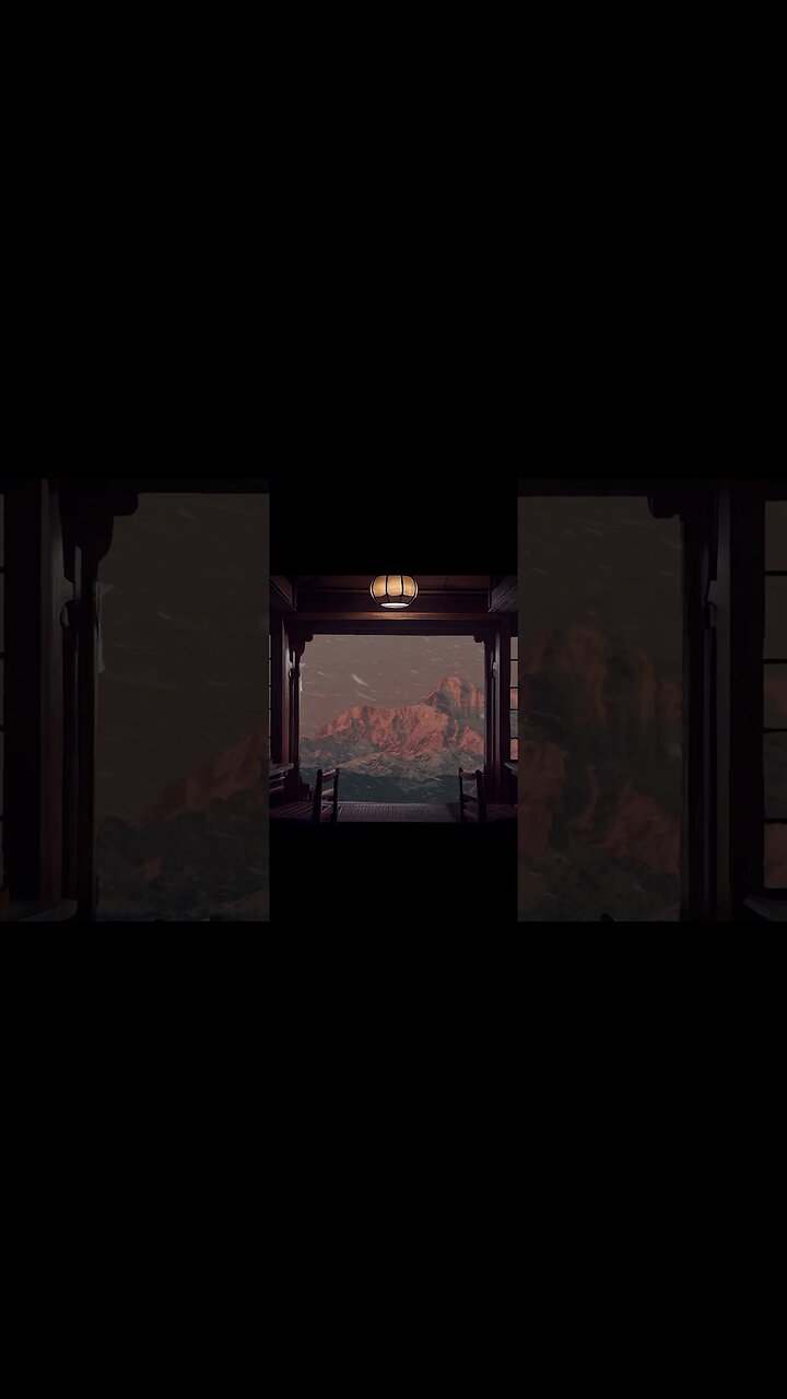 Howling Wind & Blowing Snow Ambience | Relaxing Blizzard on Mount ...