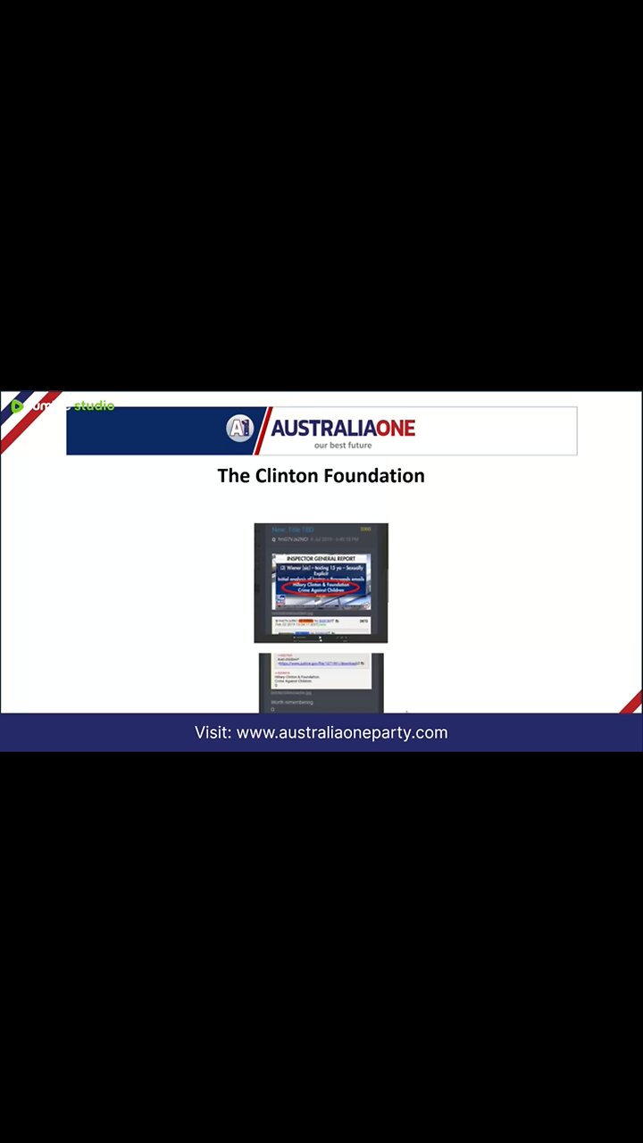 Ricardo Bosi : Australia One Party : exposing Clintons and frazzle drip ...