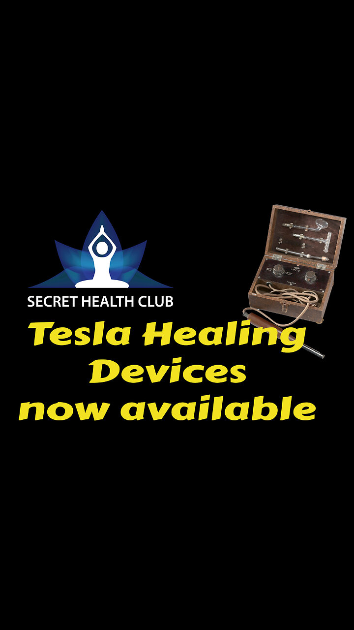 Tesla Healing Devices Now Available! - Clive de Carle