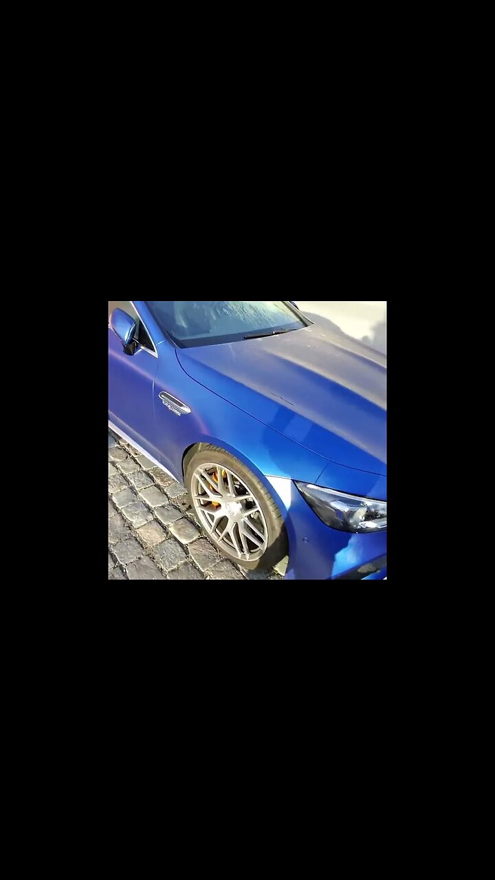 😎843 HP AMG GT 63S E-Performance Matte Blue filmed with Ray-Ban Stories 😎