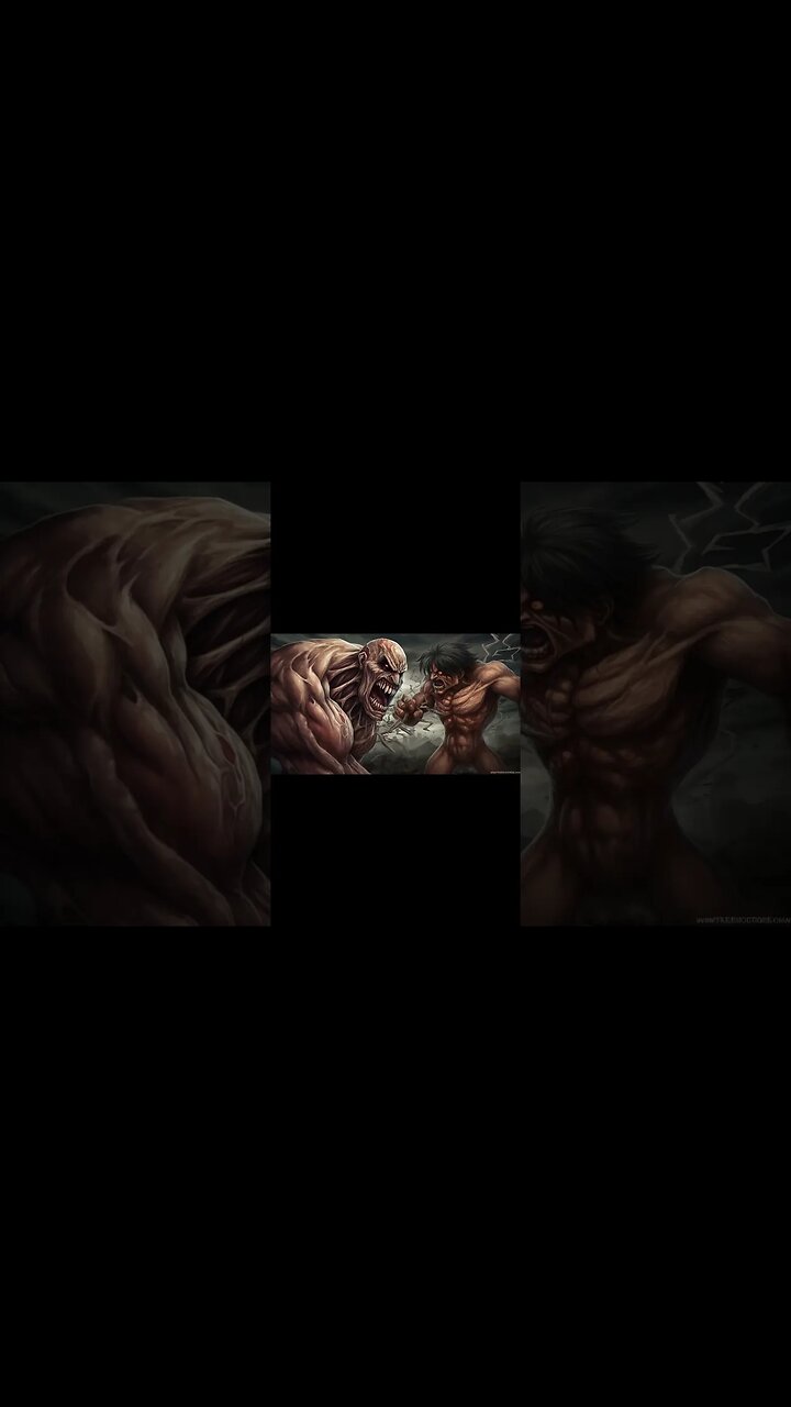 Attack on Titan The Rumbling Realistic #shorts